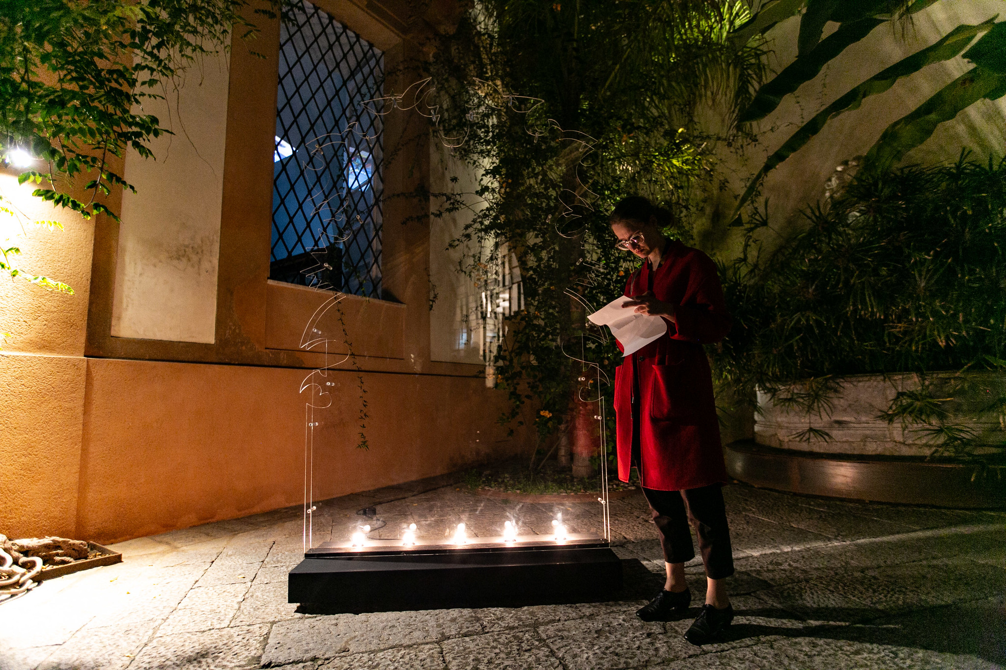 Luca Frati: But in the night our eyes can see • Fondazione Studio Rizoma